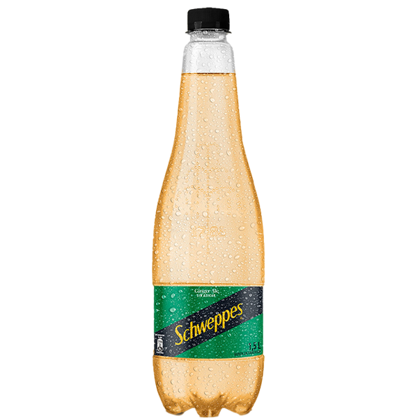 Schweppes Ginger Ale Sin Azucar 1.5 Lt.